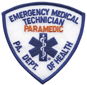 Pennsylvania Paramedic Patch #HP-5311