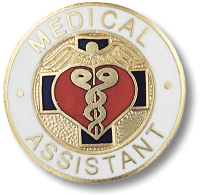 Medical Assistant Emblem Pin #PM1006